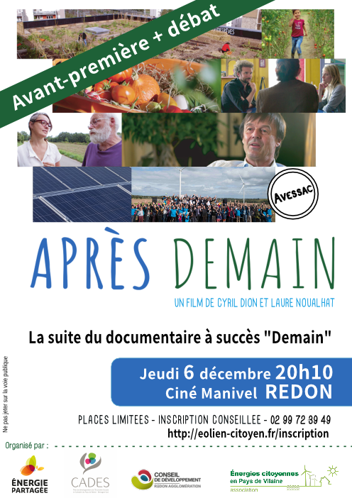 Avant première - Après demain - Réseau des Citoyens Partenaires